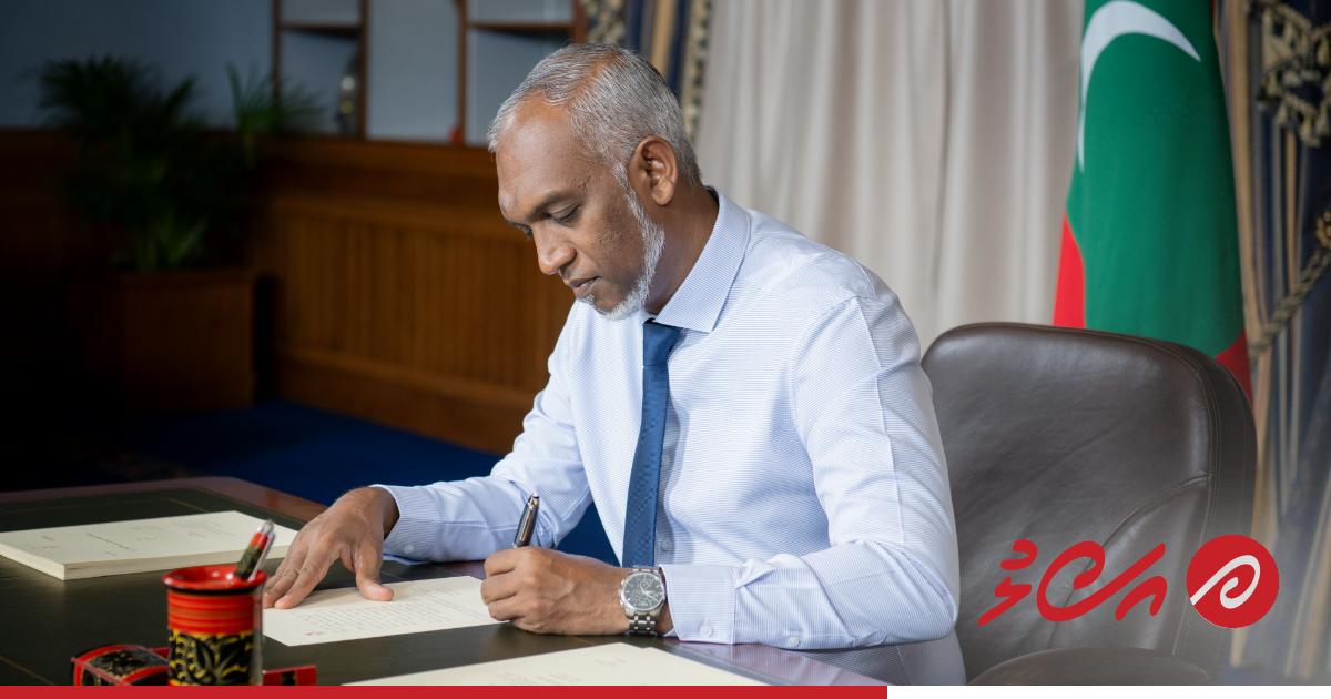 Faaithuvi aharee undhagu ninmunthakeh ninman jehunu ahareh: Raees